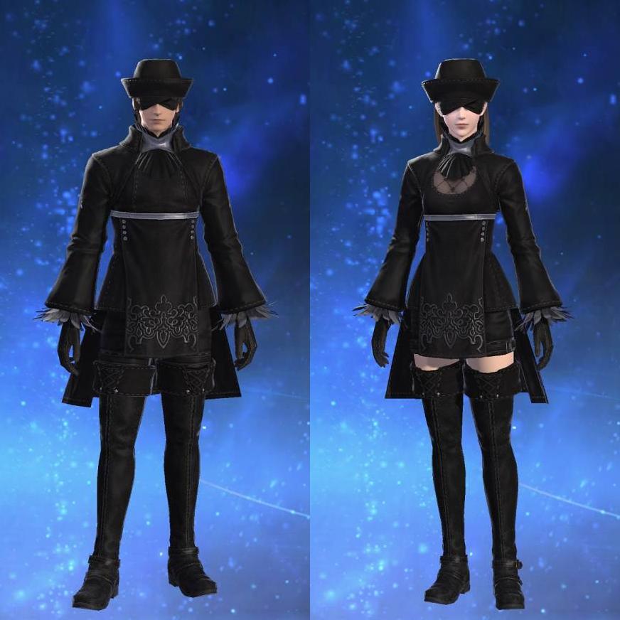 YoRHa Type-53 Halfrobe of Healing ｜ FFXIV ARMOURY COLLECTION