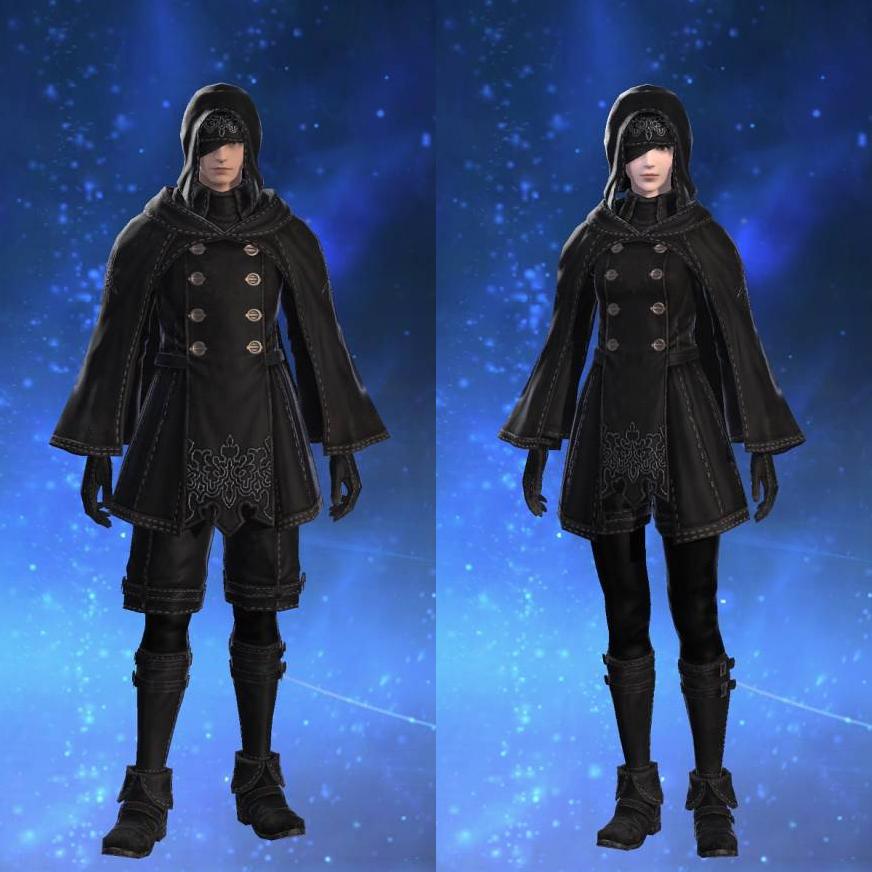 YoRHa Type-53 Cloak of Scouting ｜ FFXIV ARMOURY COLLECTION