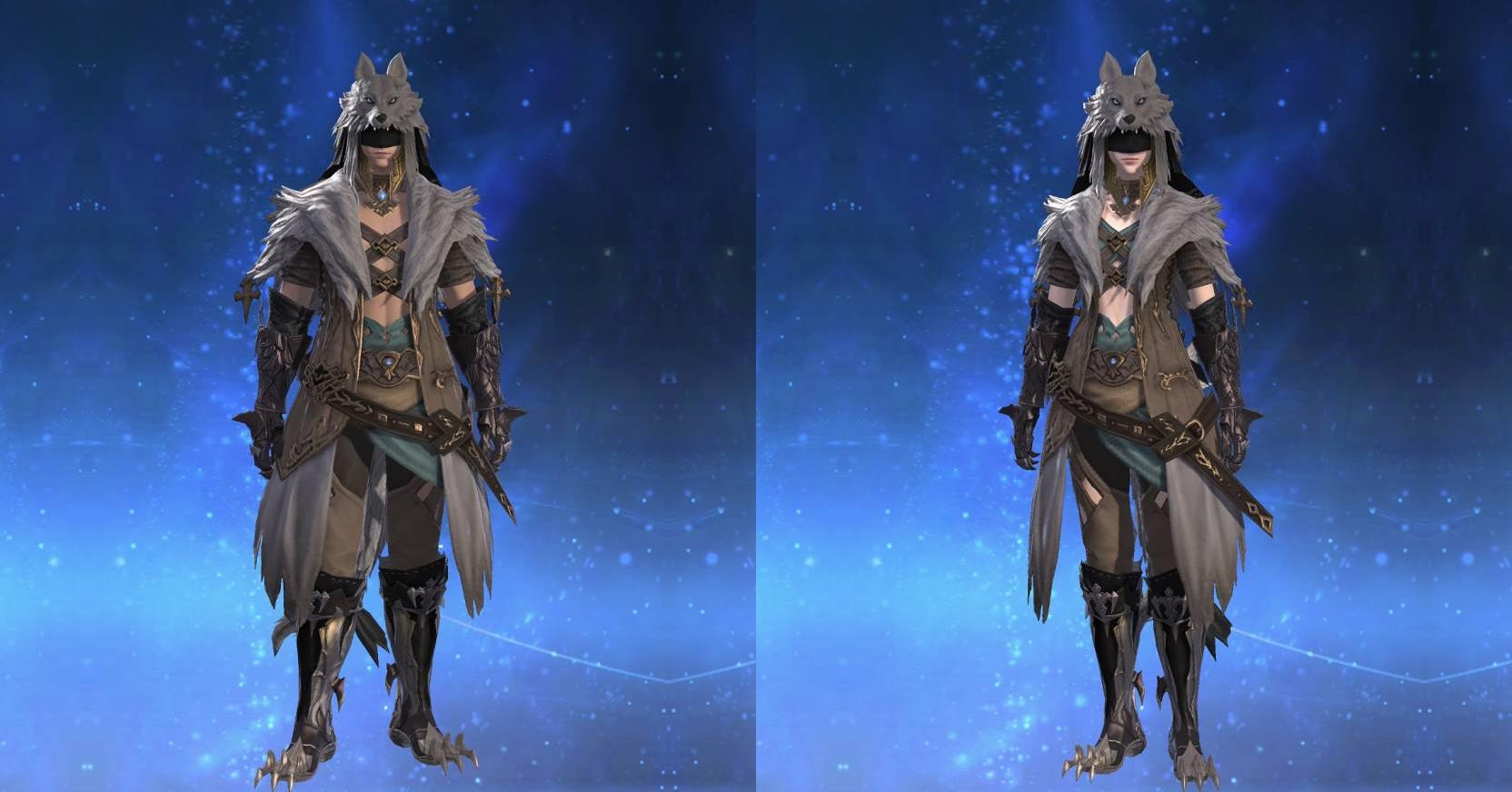 Warg Jacket of Fending ｜ FFXIV ARMOURY COLLECTION