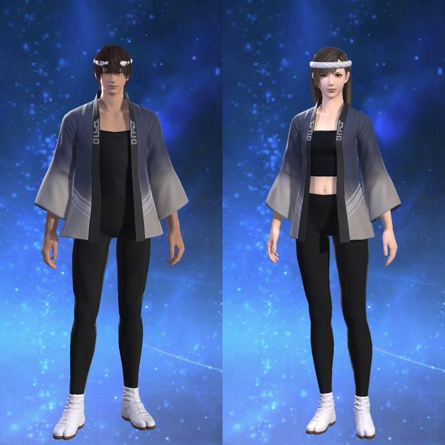 White Moonfire Happi ｜ FFXIV ARMOURY COLLECTION