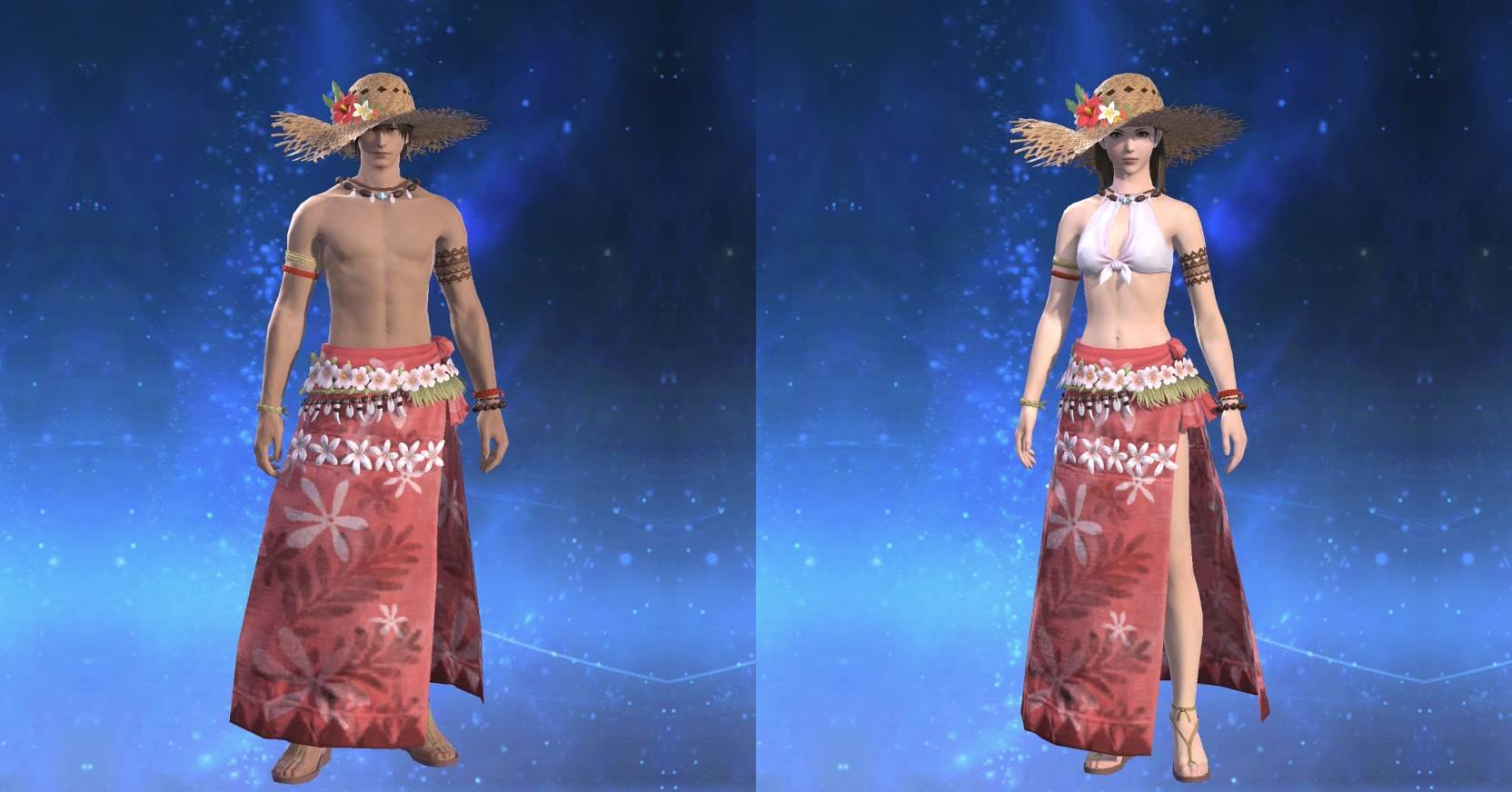 Summer’s Flame Top ｜ FFXIV ARMOURY COLLECTION
