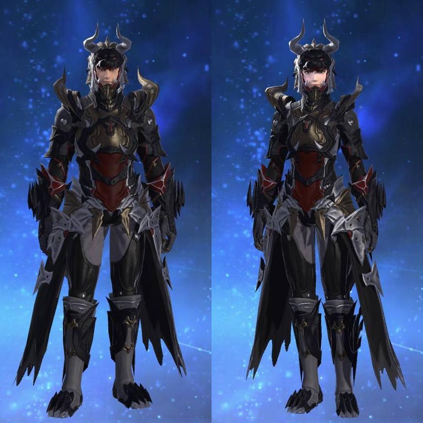 Manganese Armor of the Behemoth Queen ｜ FFXIV ARMOURY COLLECTION