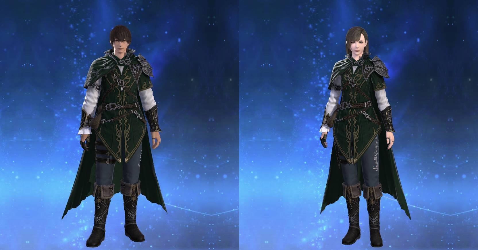 Woodland Warden’s Top ｜ FFXIV ARMOURY COLLECTION