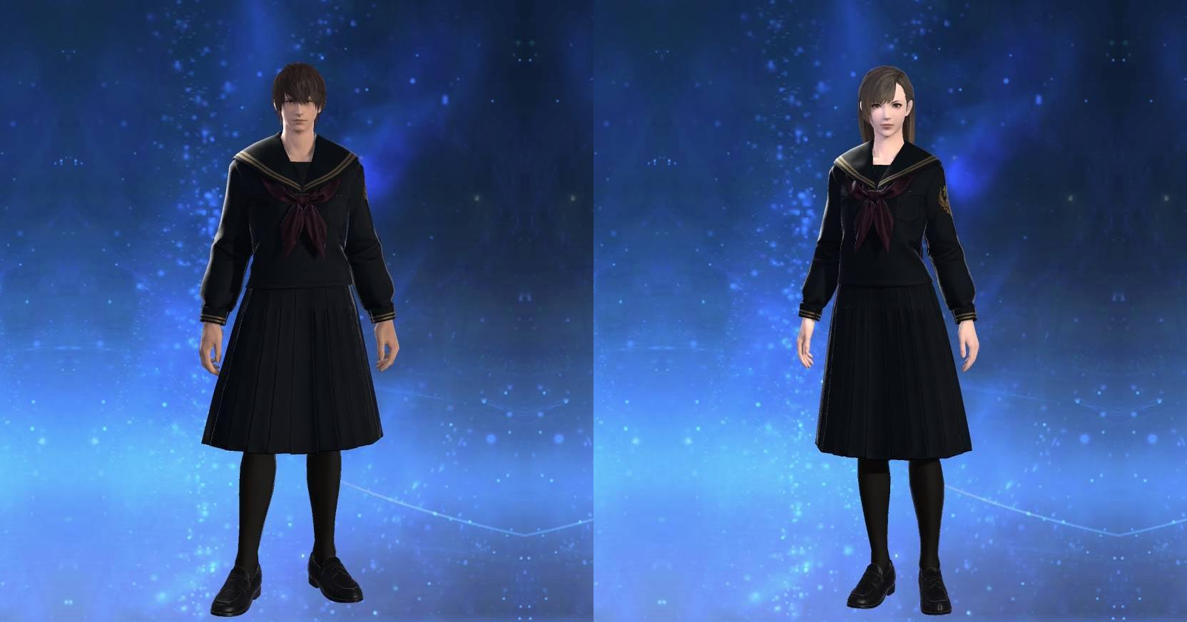 Educand’s Sailor Top ｜ FFXIV ARMOURY COLLECTION