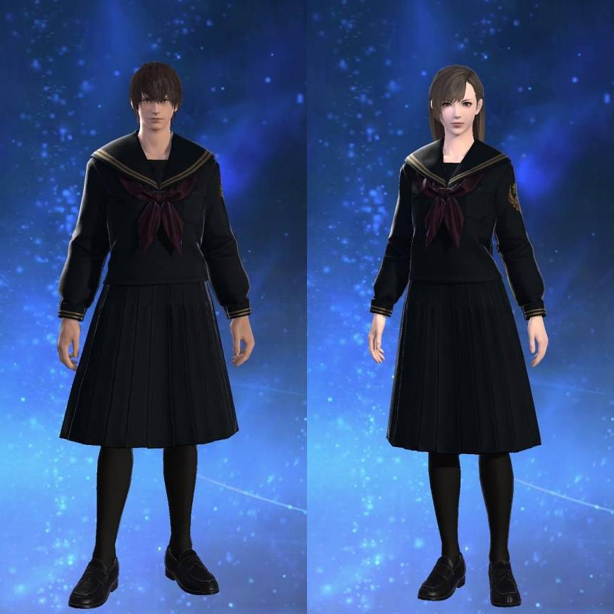 Educand’s Sailor Top ｜ FFXIV ARMOURY COLLECTION