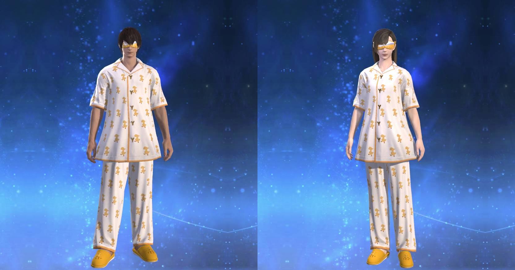 Chocobo Pajama Shirt ｜ FFXIV ARMOURY COLLECTION
