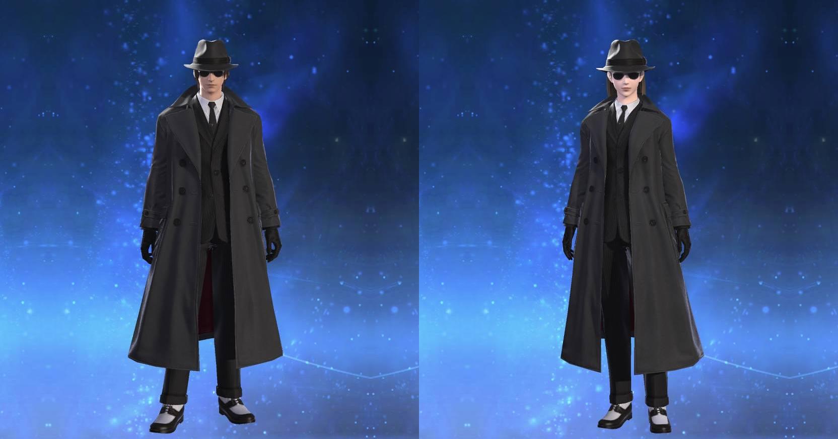 Noir Longcoat ｜ FFXIV ARMOURY COLLECTION