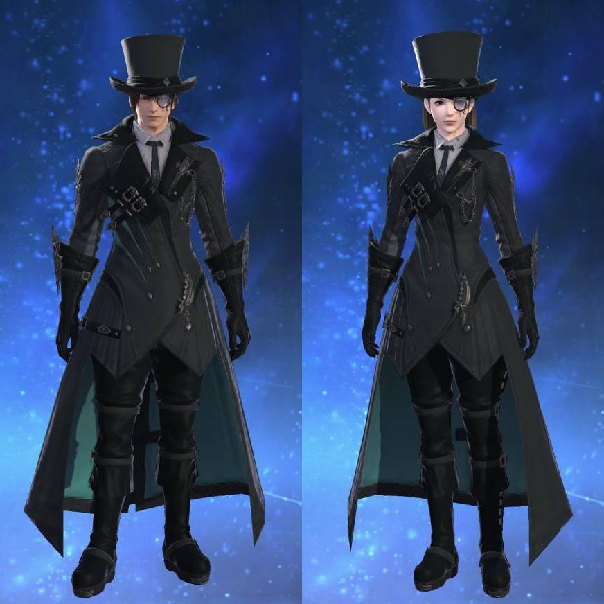 Almasty Serge Coat of Casting ｜ FFXIV ARMOURY COLLECTION