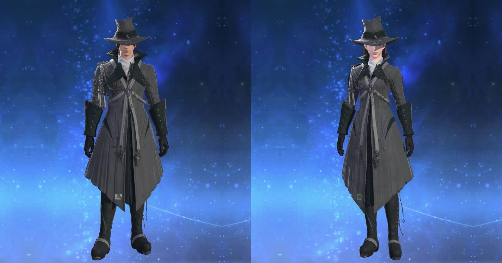 Almasty Serge Coat of Aiming ｜ FFXIV ARMOURY COLLECTION