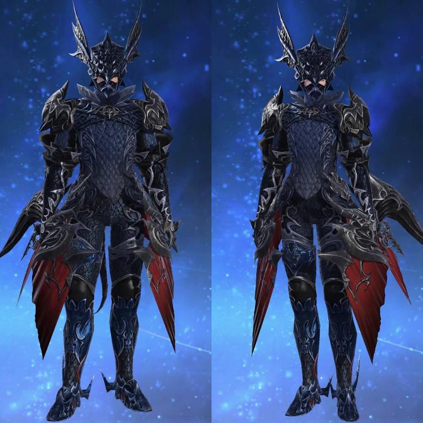 Virtu Dragonlancer's Plackart ｜ FFXIV ARMOURY COLLECTION
