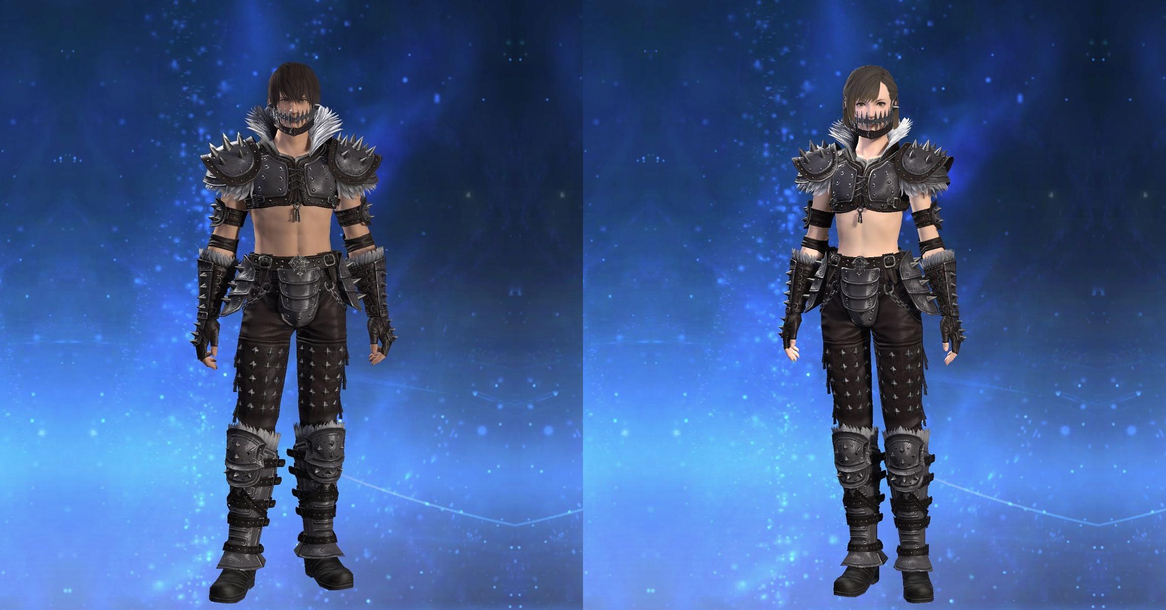 Titanium Gold Thorned Corselet of Scouting ｜ FFXIV ARMOURY COLLECTION