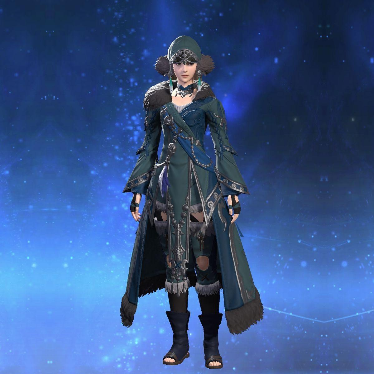 Snow Cotton Coat of Casting ｜ FFXIV ARMOURY COLLECTION