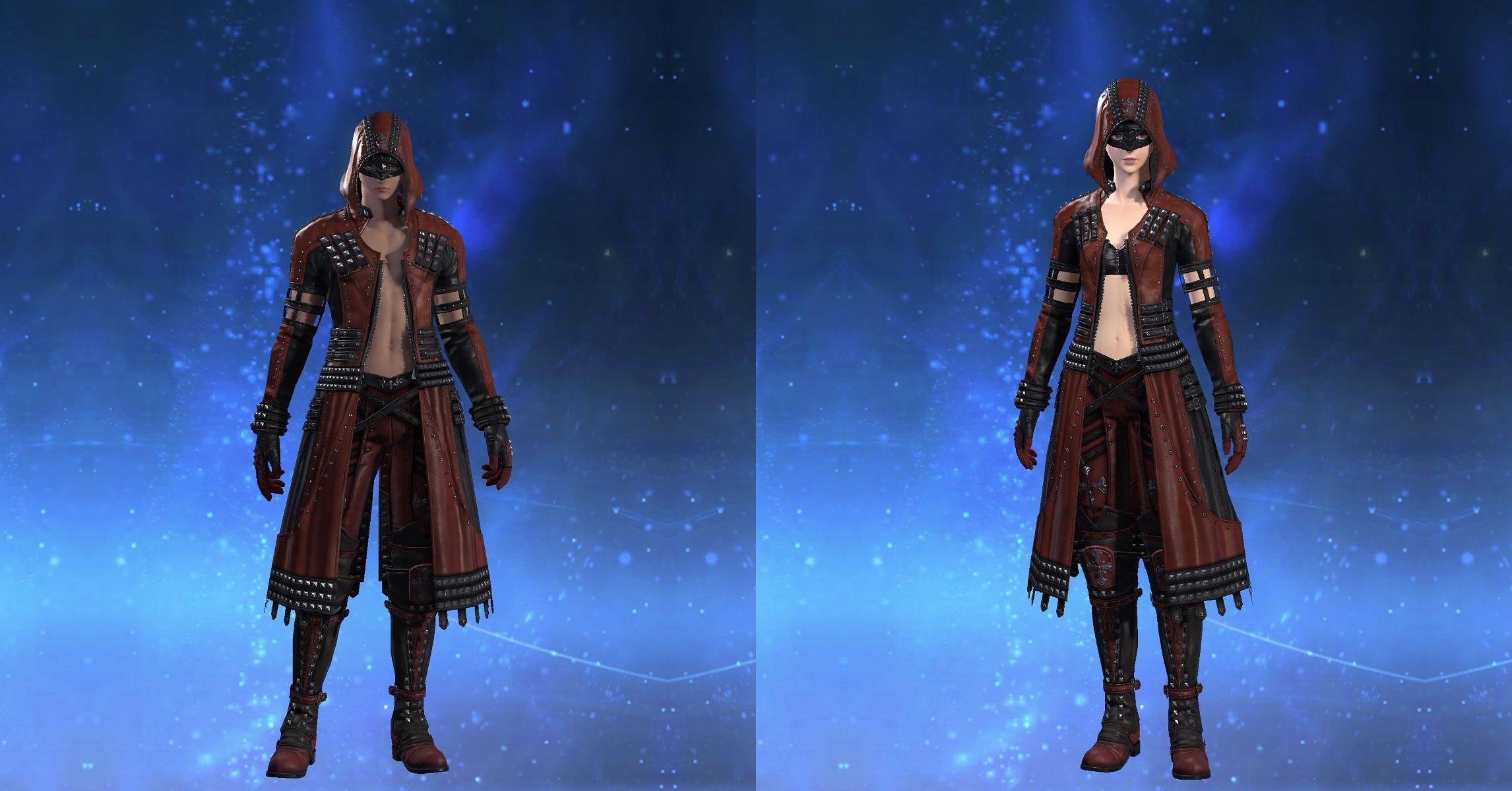 Light-heavy Coat of Striking ｜ FFXIV ARMOURY COLLECTION