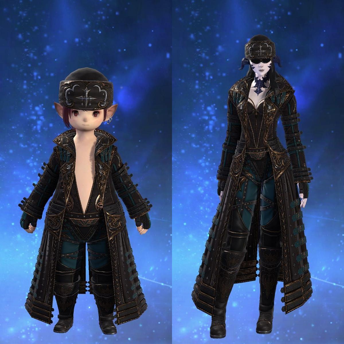 Light-heavy Coat of Striking ｜ FFXIV ARMOURY COLLECTION
