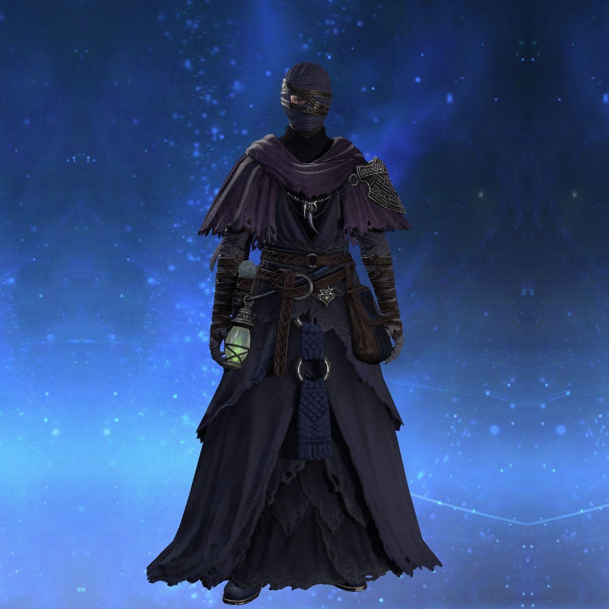 Mountain Linen Cloak of Aiming ｜ FFXIV ARMOURY COLLECTION