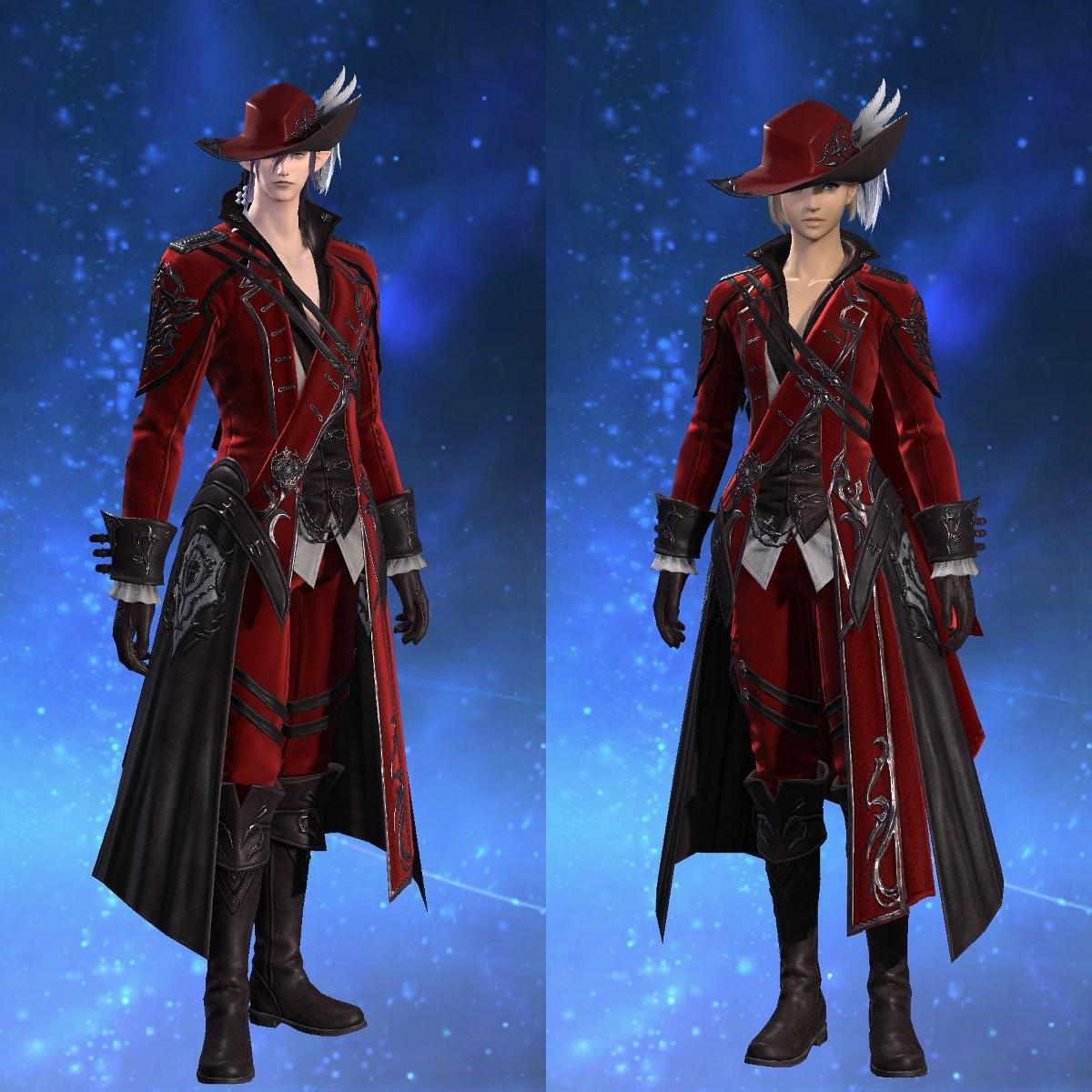 Roseblood Coat ｜ FFXIV ARMOURY COLLECTION