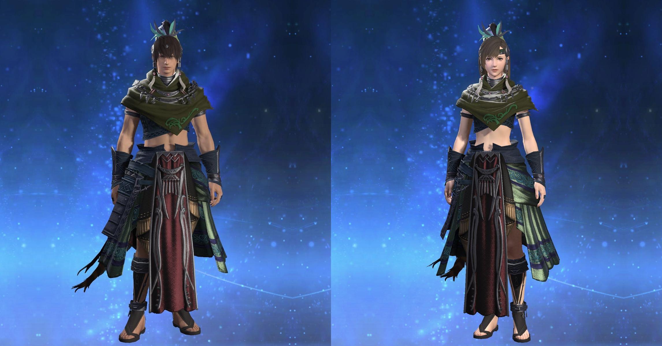 Sarcenet Chestwrap of Aiming ｜ FFXIV ARMOURY COLLECTION